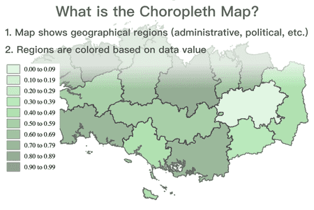 What is a Choropleth Map? Definition, Examples, and How to Create ...