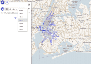 How To Make Travel Time Maps (Isochrones) For Public Transit | Geoapify