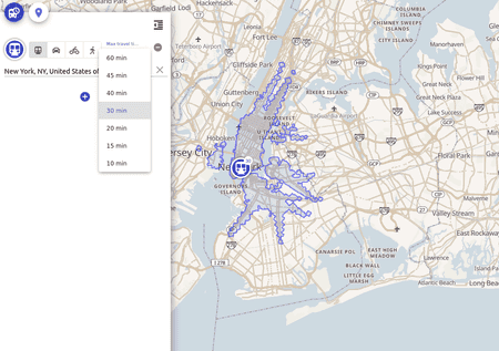How To Make Travel Time Maps (Isochrones) For Public Transit | Geoapify