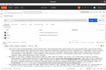 No-code Tutorial: Batch Geocode to CSV/JSON | Geoapify