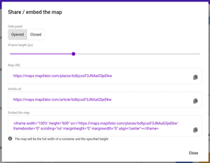 How To Make a Map With Pins Online with Mapifator - Geoapify