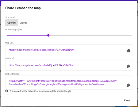 How To Make a Map With Pins Online with Mapifator - Geoapify