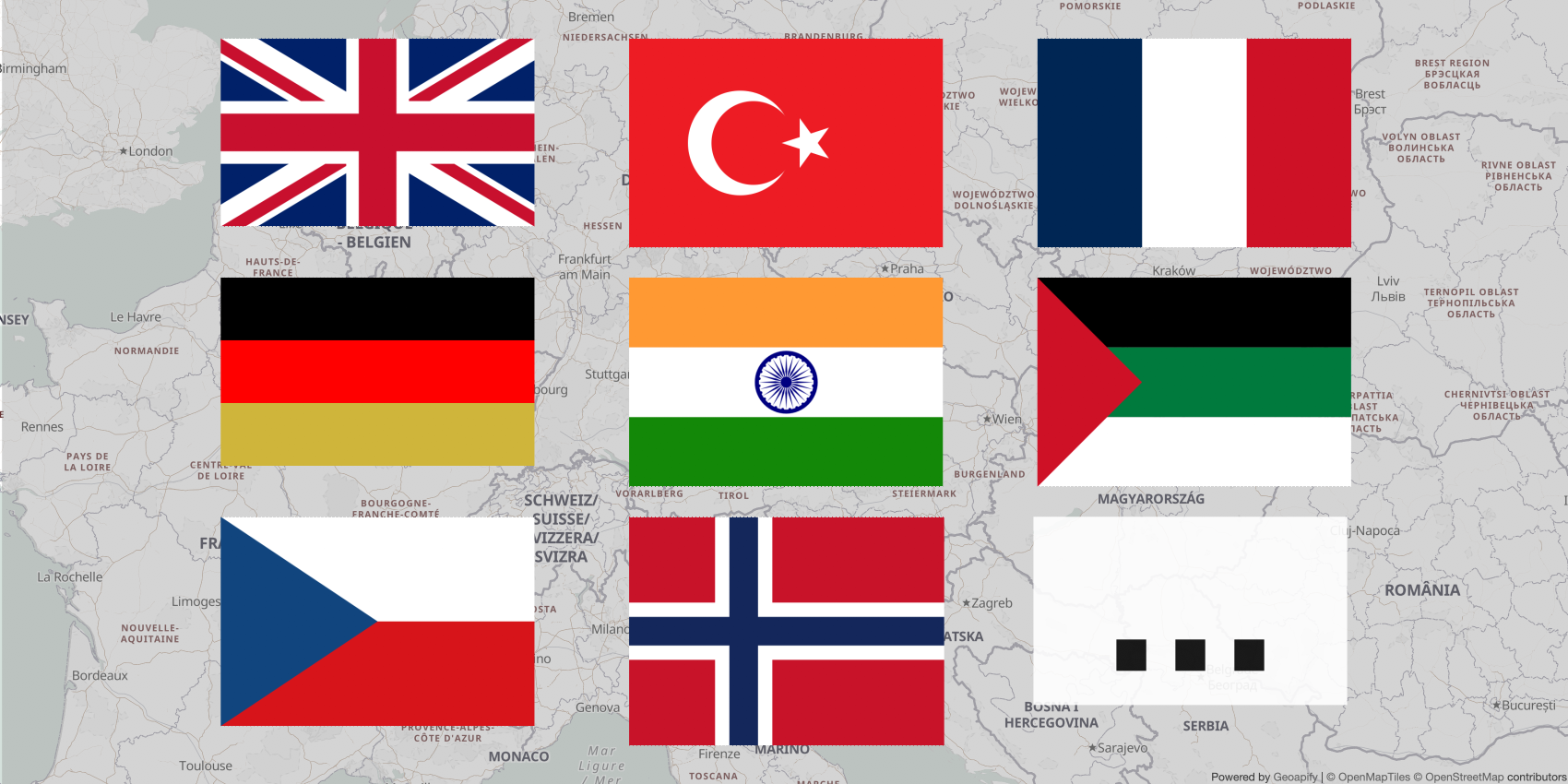 Localizing Maps: Language Switching Made Easy in JSFiddle