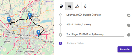 Create a map with Location Intelligence components | Geoapify