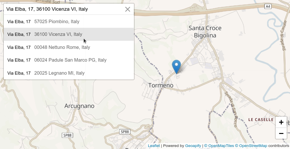 Leaflet Geocoding plugin | Geoapify Leaflet Geocoding plugin | Geoapify
