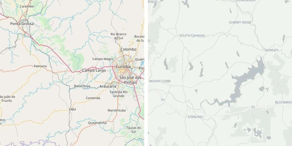 Raster Tile vs Vector Tile: Pros and Cons of Both Map Tile Types | Geoapify